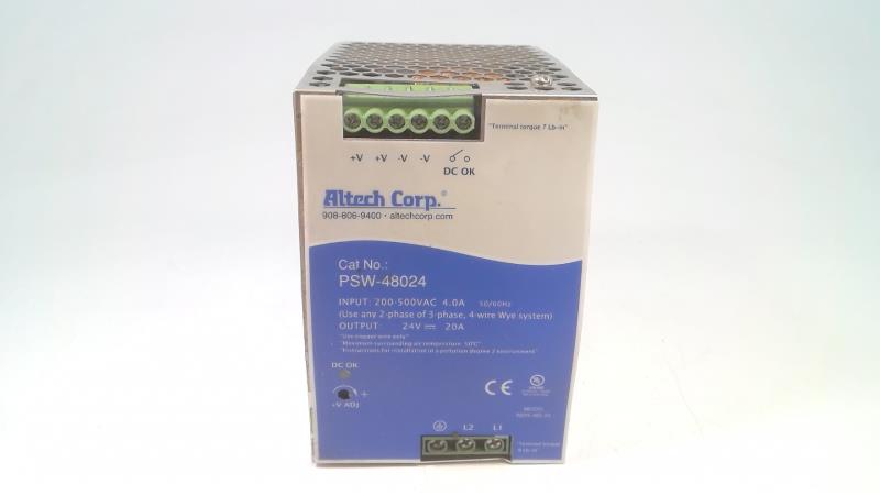 PSW-48024 Power Supply by ALTECH CORP