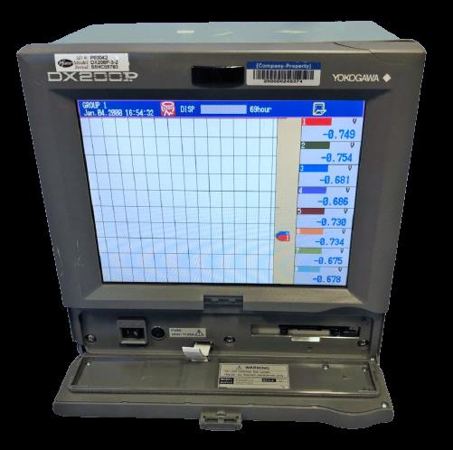 DX-200P-3-2 Chart Recorder by YOKOGAWA