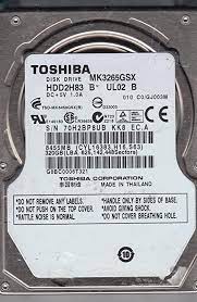 MK3265GSX Hard Drive by TOSHIBA