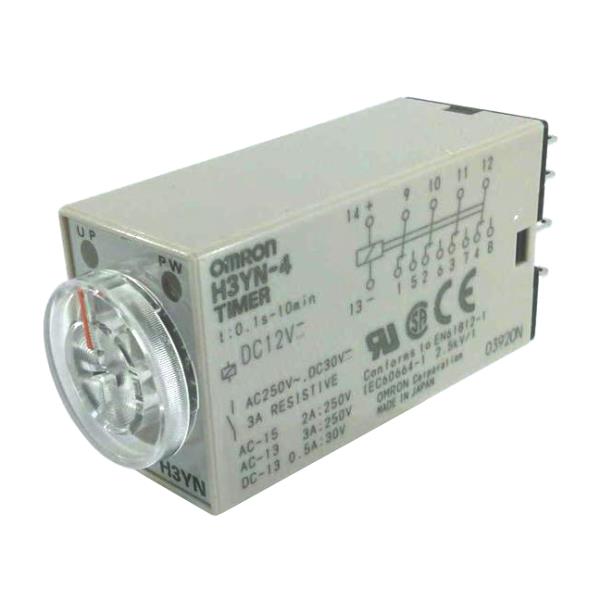 H3YN-4 DC12 Time Delay Relay by OMRON