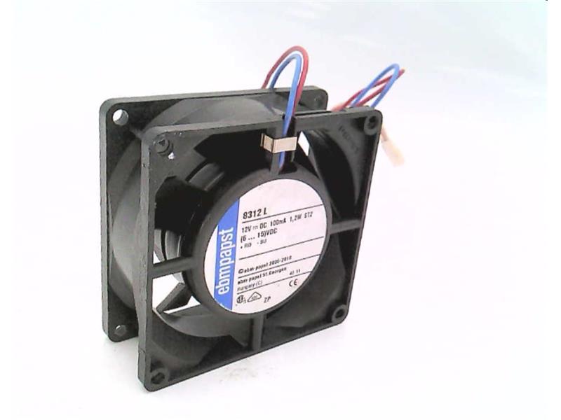 8312L Fan/Thermal Management for Control Panel by EBM PAPST