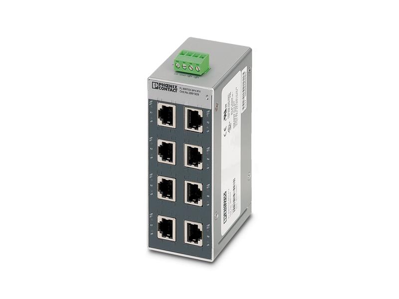 FL SWITCH SFN 8TX-24VAC Networking Router by PHOENIX CONTACT