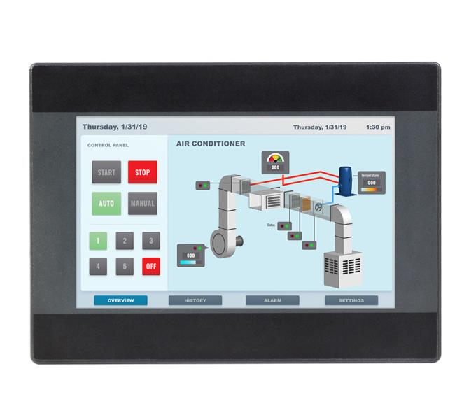 HMI5070B Operator Interface by MAPLE SYSTEMS