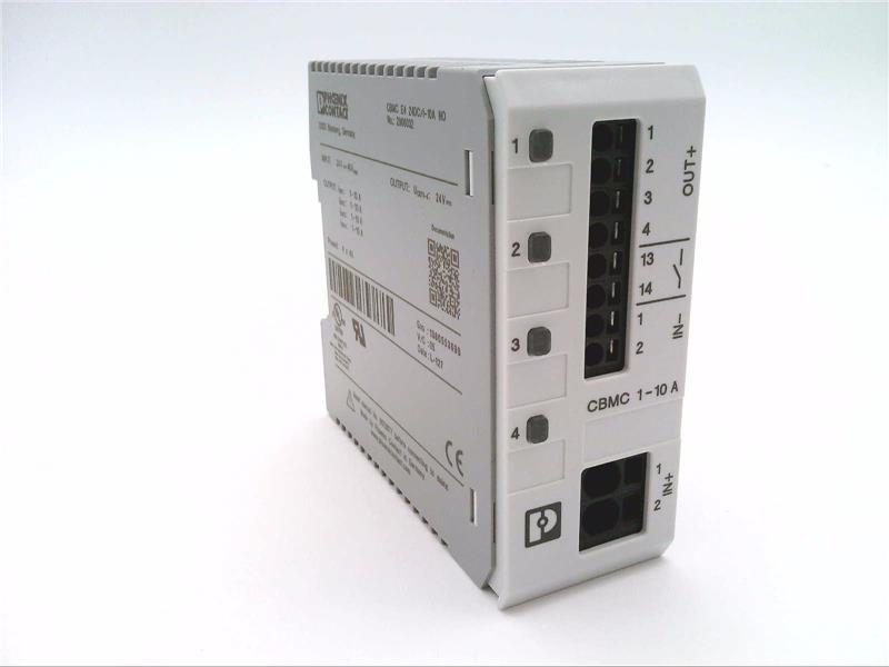 CBMC E4 24DC/1-10A NO Panel Mount Circuit Breaker by PHOENIX CONTACT