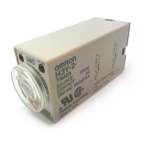 H3Y-2 DC12 30S Time Delay Relay by OMRON