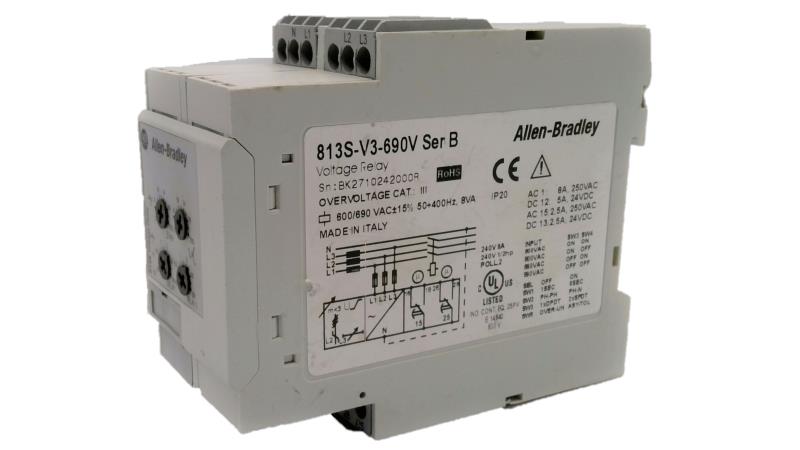 813S-V3-690V Relay/Socket by ALLEN BRADLEY