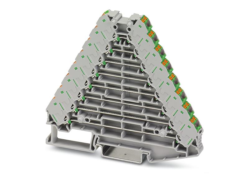 PTRV 8 /GN Terminal Blk/Strip Wiring Dev by PHOENIX CONTACT