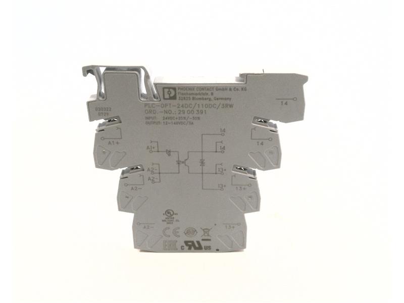PLC-OPT- 24DC/110DC/3RW Solid State Overload/Relay by PHOENIX CONTACT