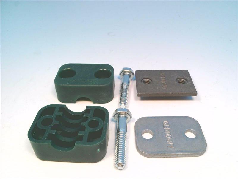 SP-212.7-PP-DP-AS-U-W4-K Hydraulic Pipe & Hose Clamps & Kits & Assemblies by STAUFF