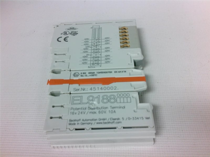 EL9188 PLC Programming Terminal by BECKHOFF