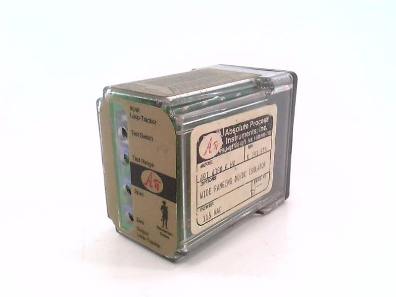 API-4380-G-HV Transmitter by ABSOLUTE PROCESS INSTRUMENTS