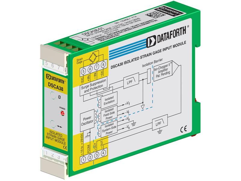 DSCA38-12C Signal Conditioner/Transmitter by DATAFORTH