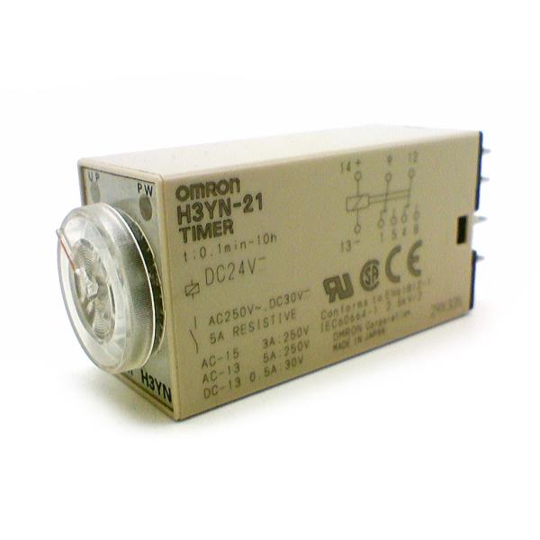 H3YN-21 DC24 Time Delay Relay by OMRON