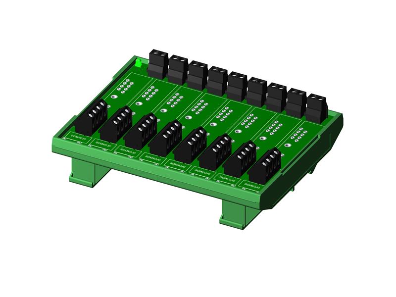 SCMPB07-3 Back Panel/Hardware by DATAFORTH