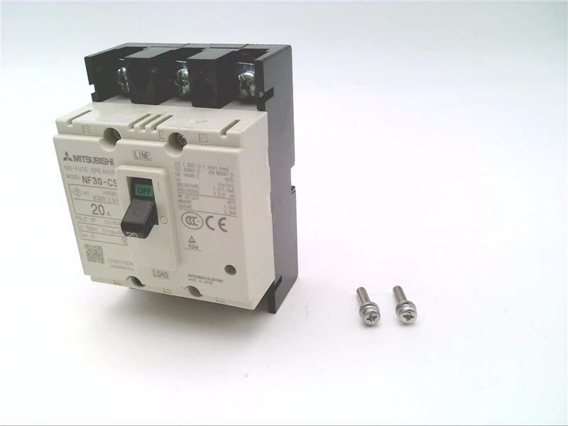 NF30-CS-3P-20A Molded Case Circuit Breaker by MITSUBISHI