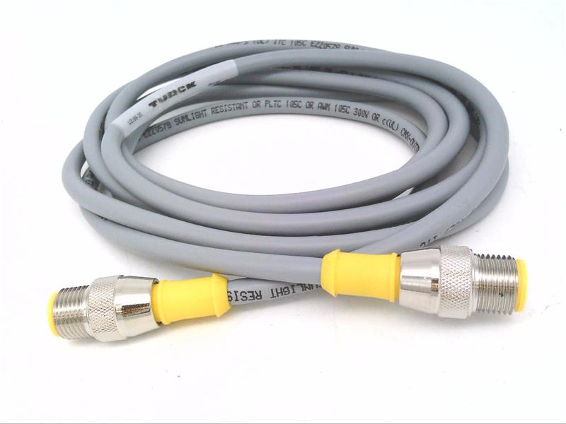 RS 4.5T-2-RS 4.5T QD Cable/Cord Set by TURCK