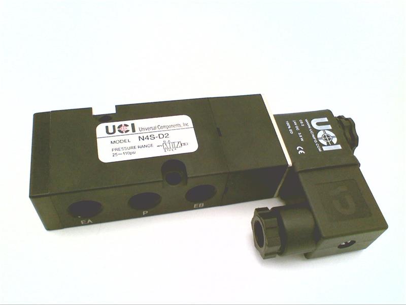 N4S-D2 Solenoid Valve by UNIVERSAL COMPONENTS INC