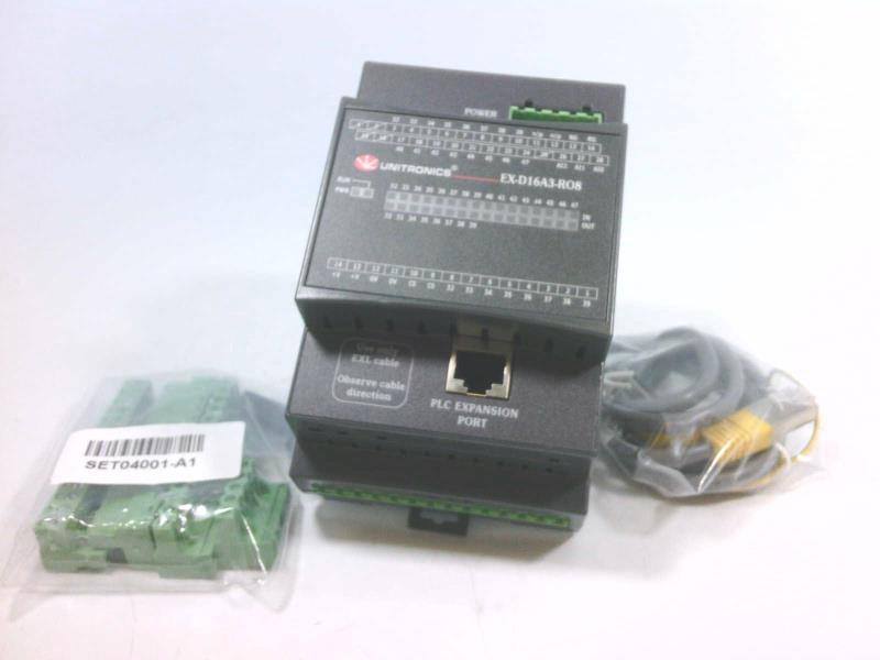 EX-D16A3-RO8 VDC Logic I/O Module by UNITRONICS