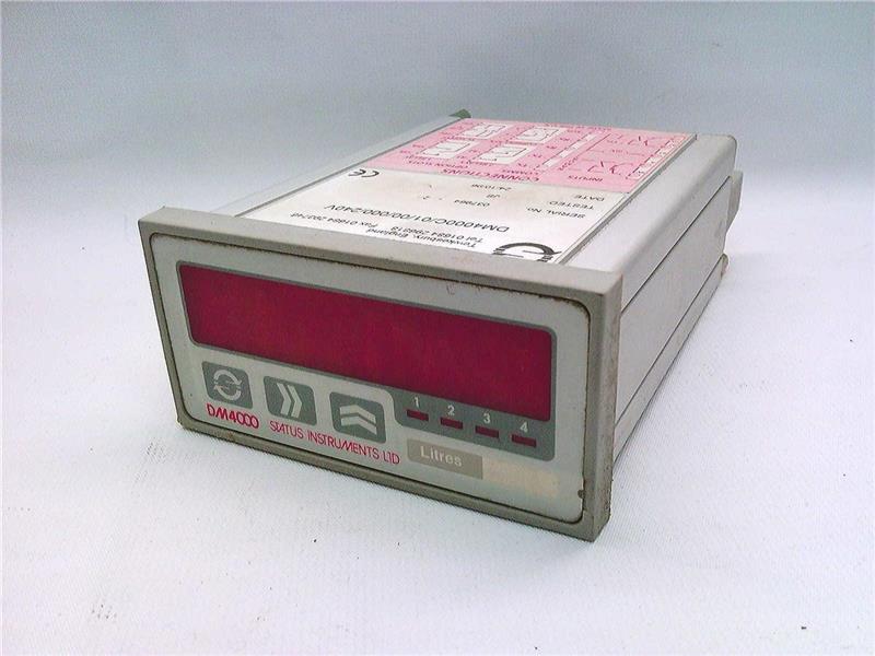 DM4000C/01/00/000/240V Indicator/Display by STATUS INSTRUMENTS
