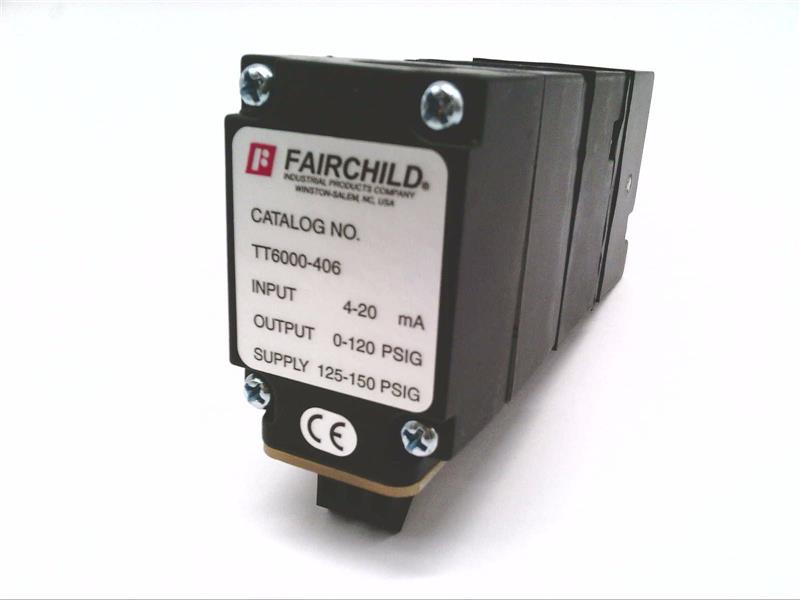 TT6000-406 Pneumatic Transducer by FAIRCHILD INDUSTRIAL PROD