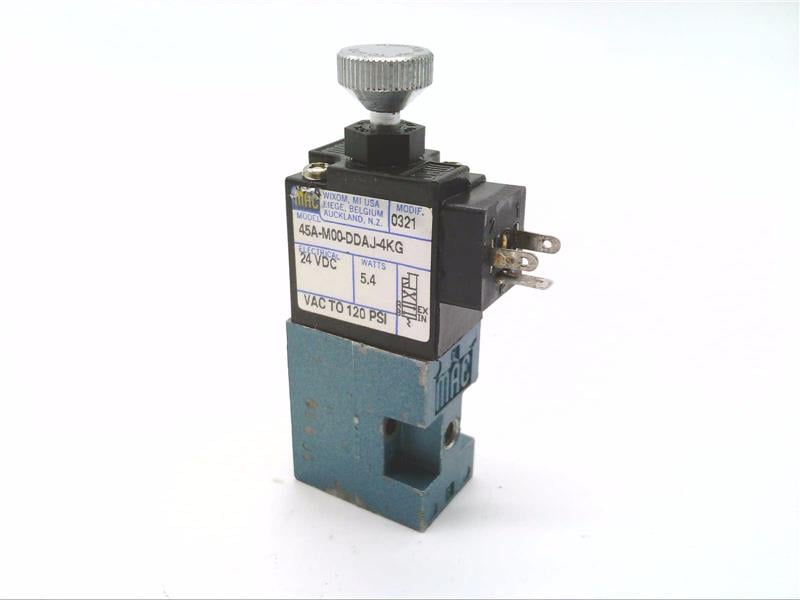 45A-M00-DDAJ-4KJ Solenoid Valve by MAC VALVES INC