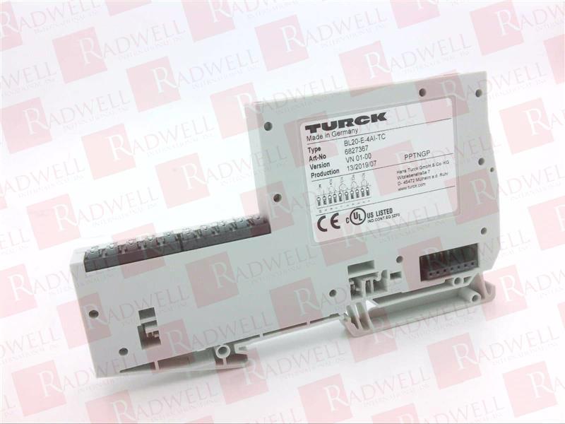 BL20-E-4AI-TC Interbus Module & Hub by TURCK
