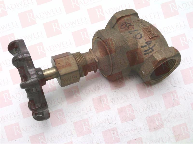 7TF-1-1/4 Control Valve by CRANE GATE VALVES