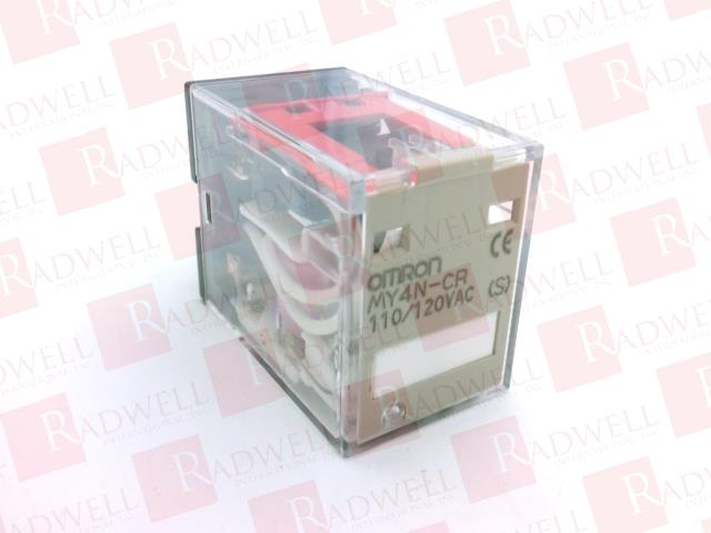 MY4N-CR AC110/120 (S) Relay/Socket by OMRON