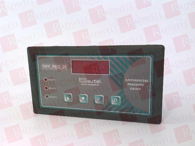 DPF_REG_25+RS485 Pressure Gauge by AUTEL