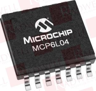 MCP6L04T-E/ST RF Power Amplifier by MICROCHIP TECHNOLOGY INC