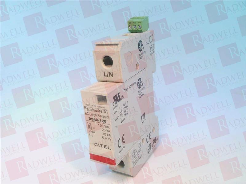 DS40-120 Surge Arrestor/Suppressor por CITEL