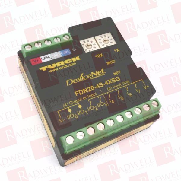 FDN20-4S-4XSG VDC Logic I/O Module by TURCK
