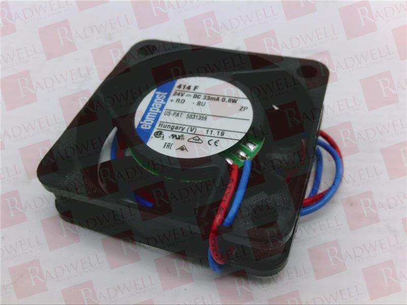 414F Fan/Thermal Management for Control Panel by EBM PAPST