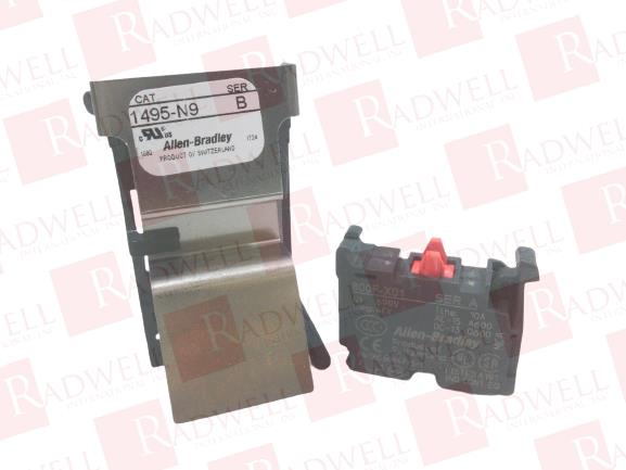 1495-N9 Auxiliary Contact by ALLEN BRADLEY