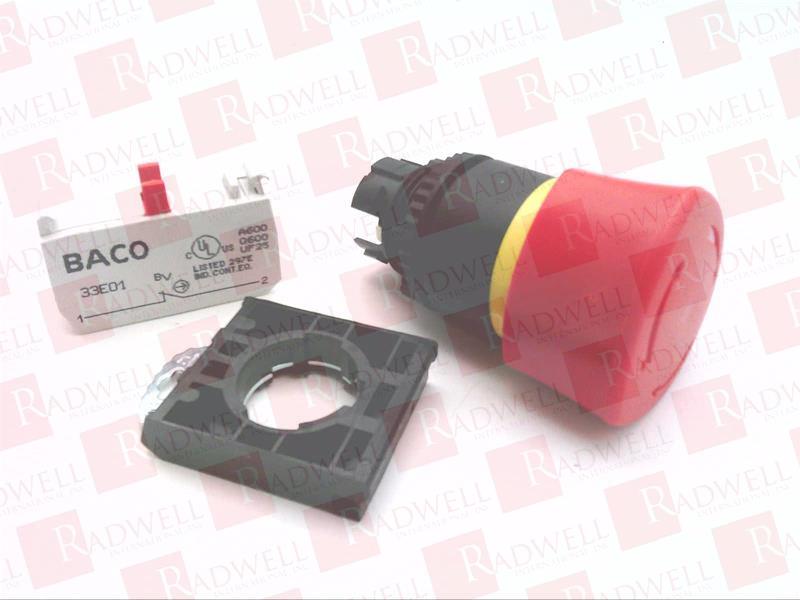 L22ER01-3E01 Pushbutton by BACO CONTROLS
