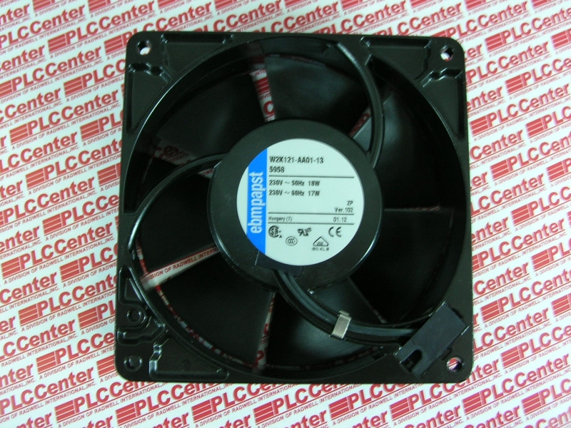 5958102 Fan/Thermal Management for Control Panel by EBM PAPST