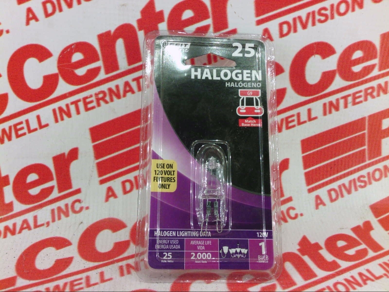 BPQ25/G9 Halogen Light by FEIT ELECTRIC