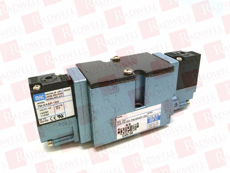 82A-FA-000-TM-DAAP-1DA Solenoid Valve by MAC VALVES INC
