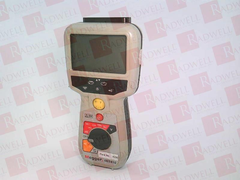 MIT410 Insulation Tester by MEGGER