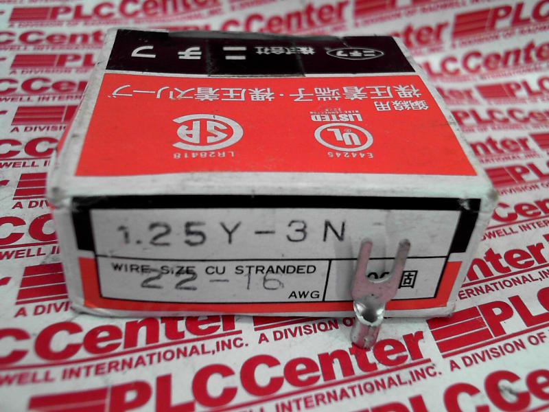 1.25Y-3N-250 Connector/Terminal/Pin by NICHIFU