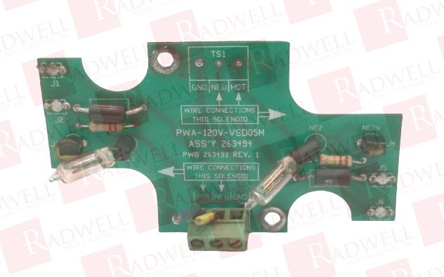 PWA-120V-VSD05M PC Board PLC/Add-On Board by PARKER