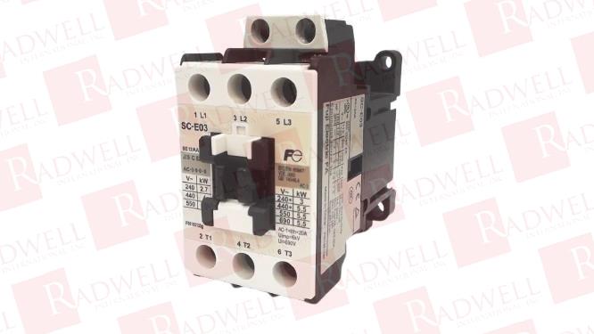 SC-E03-120VAC Contactor by FUJI ELECTRIC