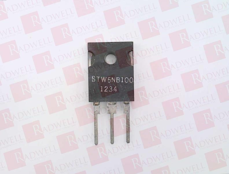 STW5NB100 Transistor by ST MICRO