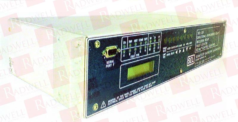 SEL-351-035100H4354XXX Safety Relay by SCHWEITZER ENGINEERING