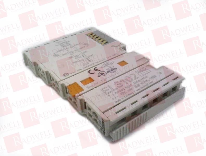 EL3102 PLC Programming Terminal by BECKHOFF