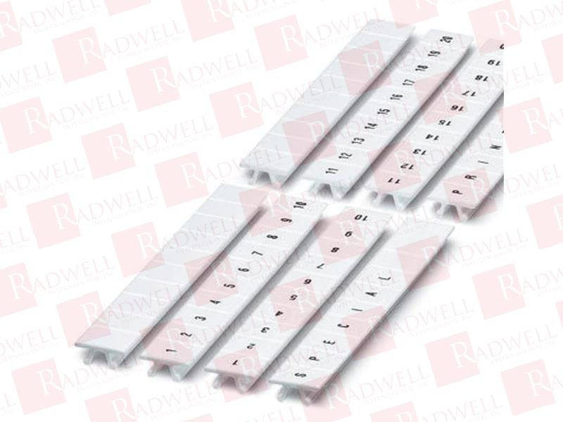 ZB 7,62,LGS:FORTL.ZAHLEN 21-30 Wire/Terminal Marker by PHOENIX CONTACT