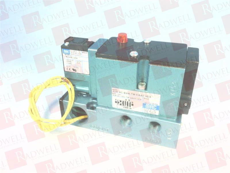 82A-AC-BAA-TM-DAAP-0DA Solenoid Valve by MAC VALVES INC