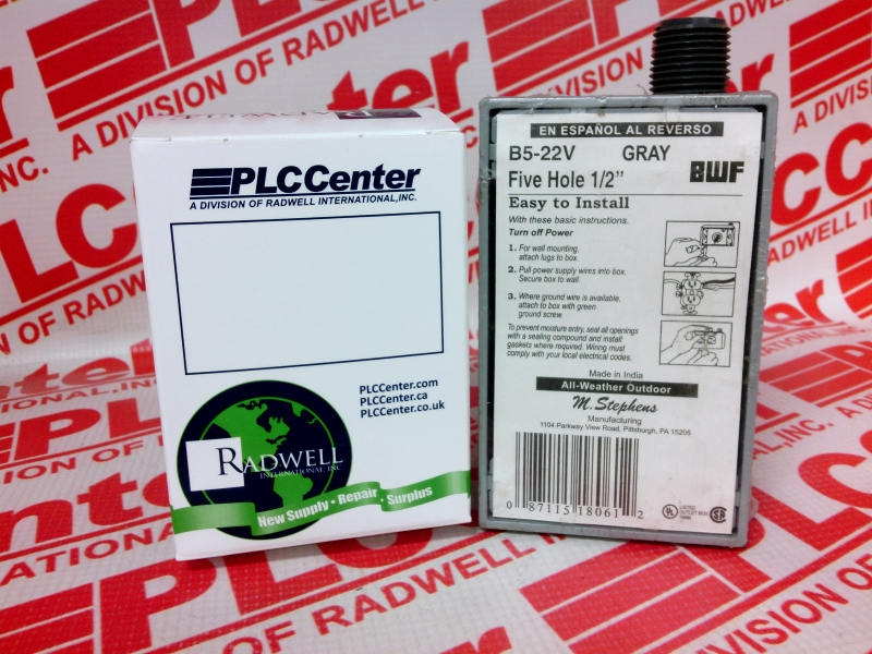 B5-22V Outlet/Handy Box by BWF MANUFACTURING INC