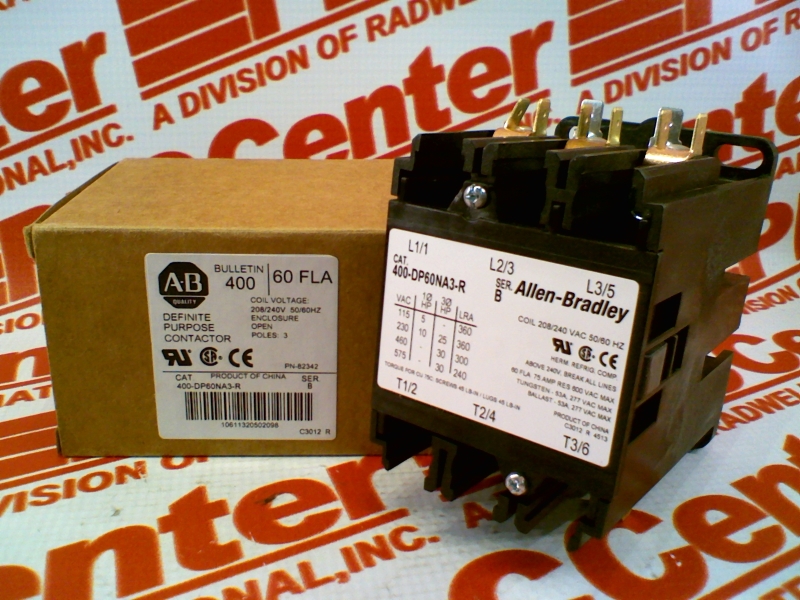 400-DP60NA3-R Contactor by ALLEN BRADLEY