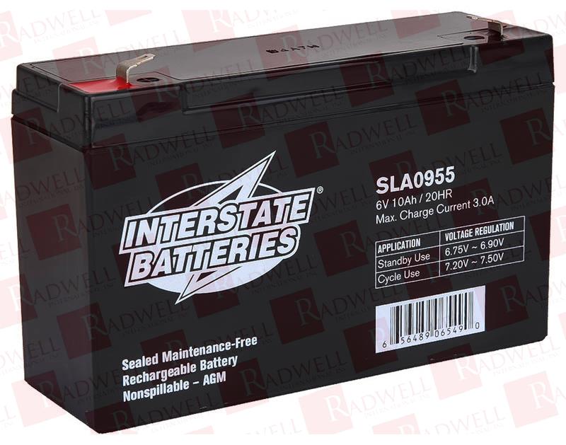SLA0955 Battery by INTERSTATE BATTERIES